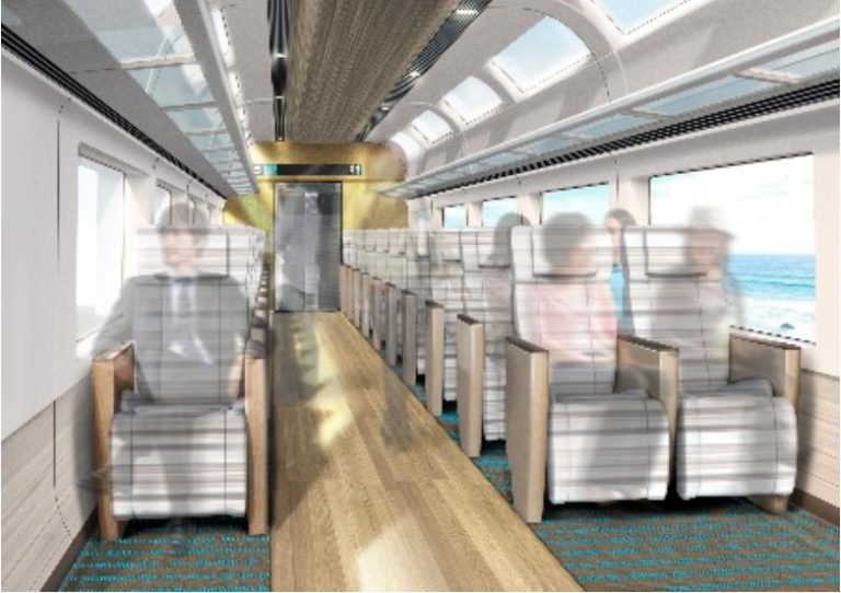 JR東日本が東京〜伊豆を結ぶ新型観光特急「E261系」を投入。全席グリーン車以上のハイグレードでヌードルバー付き車両も！ | Re-urbanization -再都市化-