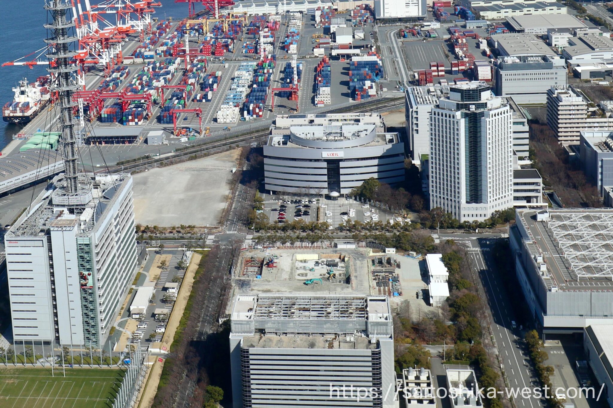 「ESRコスモスクエアOS1」（仮称）ESR南港データセンター新築工事の最新状況 23.09【2024年5月竣工】 | Re-urbanization -再都市化-