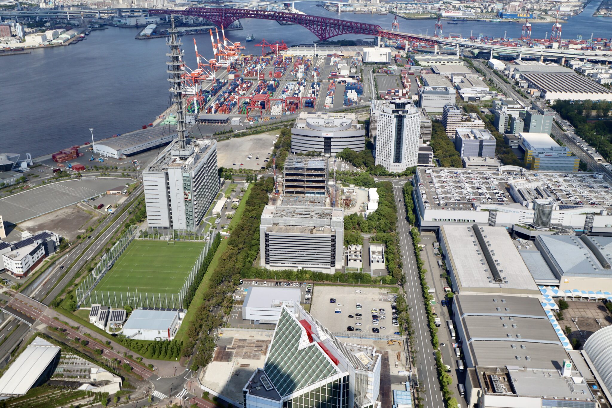 「ESRコスモスクエアOS1」（仮称）ESR南港データセンター新築工事の最新状況 23.09【2024年5月竣工】 | Re-urbanization -再都市化-