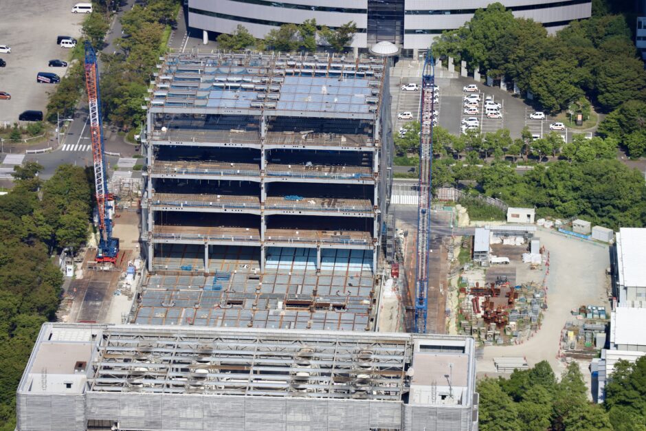 「ESRコスモスクエアOS1」（仮称）ESR南港データセンター新築工事の最新状況 23.09【2024年5月竣工】 | Re-urbanization -再都市化-