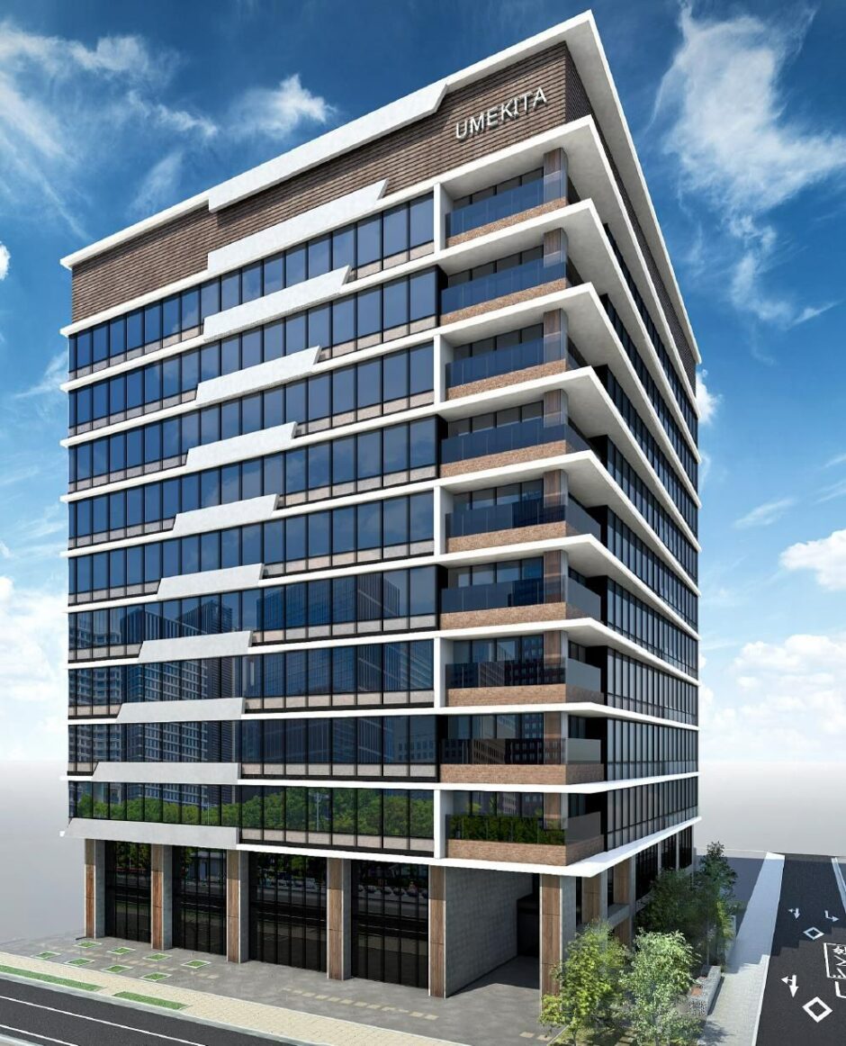 PRIME GATE UMEDA（プライムゲート梅田）大和ハウス工業（仮称）うめきたオフィスPJの最新状況 24.08【2024年7月竣工 ...