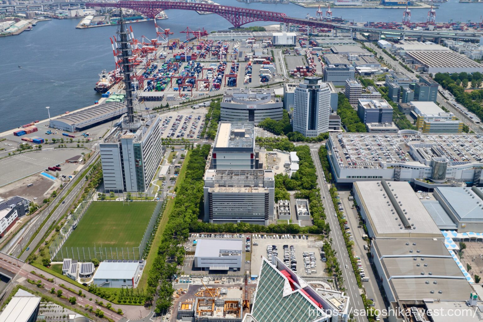 「ESRコスモスクエアOS1」（仮称）ESR南港データセンター新築工事の最新状況 24.05【2024年5月竣工】 | Re-urbanization -再都市化-